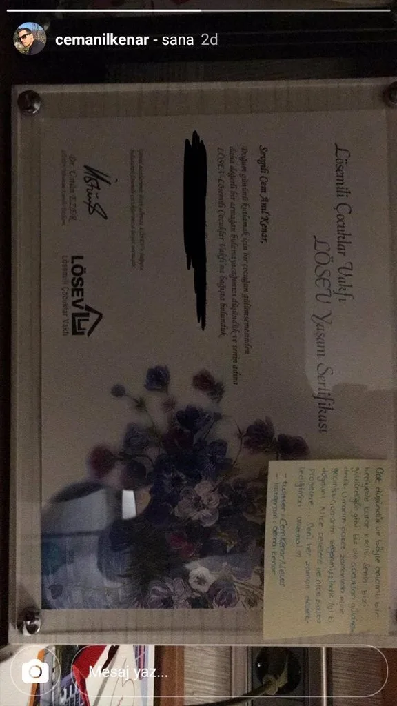 Cem Anıl Kenar’ın Sevenleri Lösev’e Bağış Yaptı! | Ne İzledik?